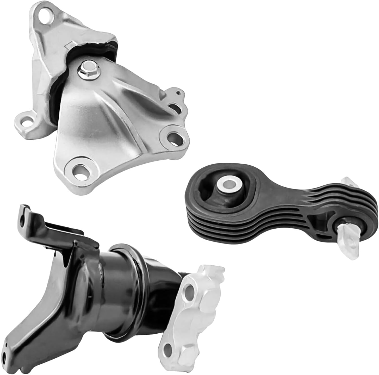 Amazon.co.jp: AUTOSITY エンジンモータートランスミッションマウントキット 3個 2012-2013 Civic 1.8L ...