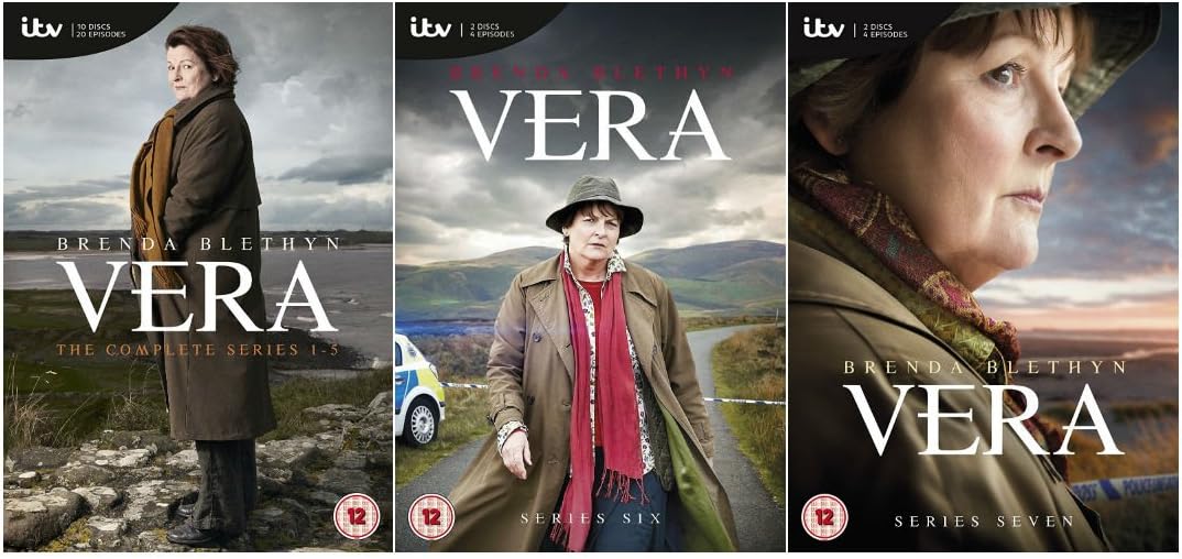 Vera 1-7: ITV1 Series 1, 2, 3, 4, 5, 6, 7 Complete DVD Collection ...