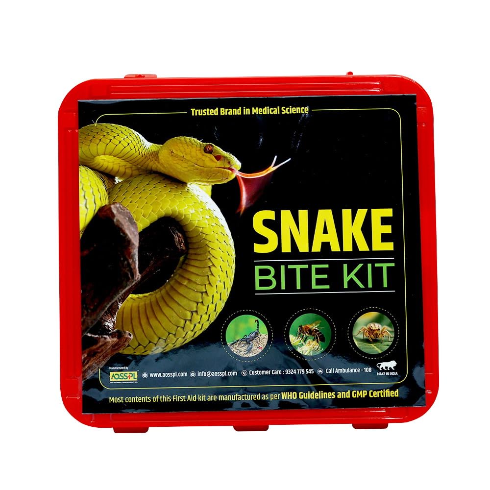 Snake Bite Kit - First Aid Kit by AOSSPL : Amazon.in: Health & Personal Care