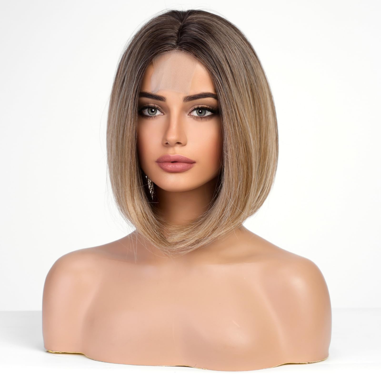 HAIRCUBE Lace Front Short Bob Wig - Unlock Your Inner Fashionista with ...
