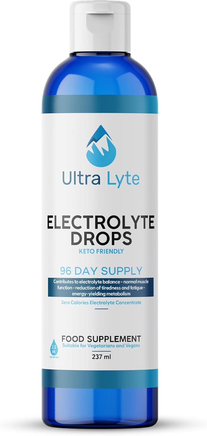 Ultra Lyte Keto Electrolytes Trace Mineral Drops – Highly Concentrated ...