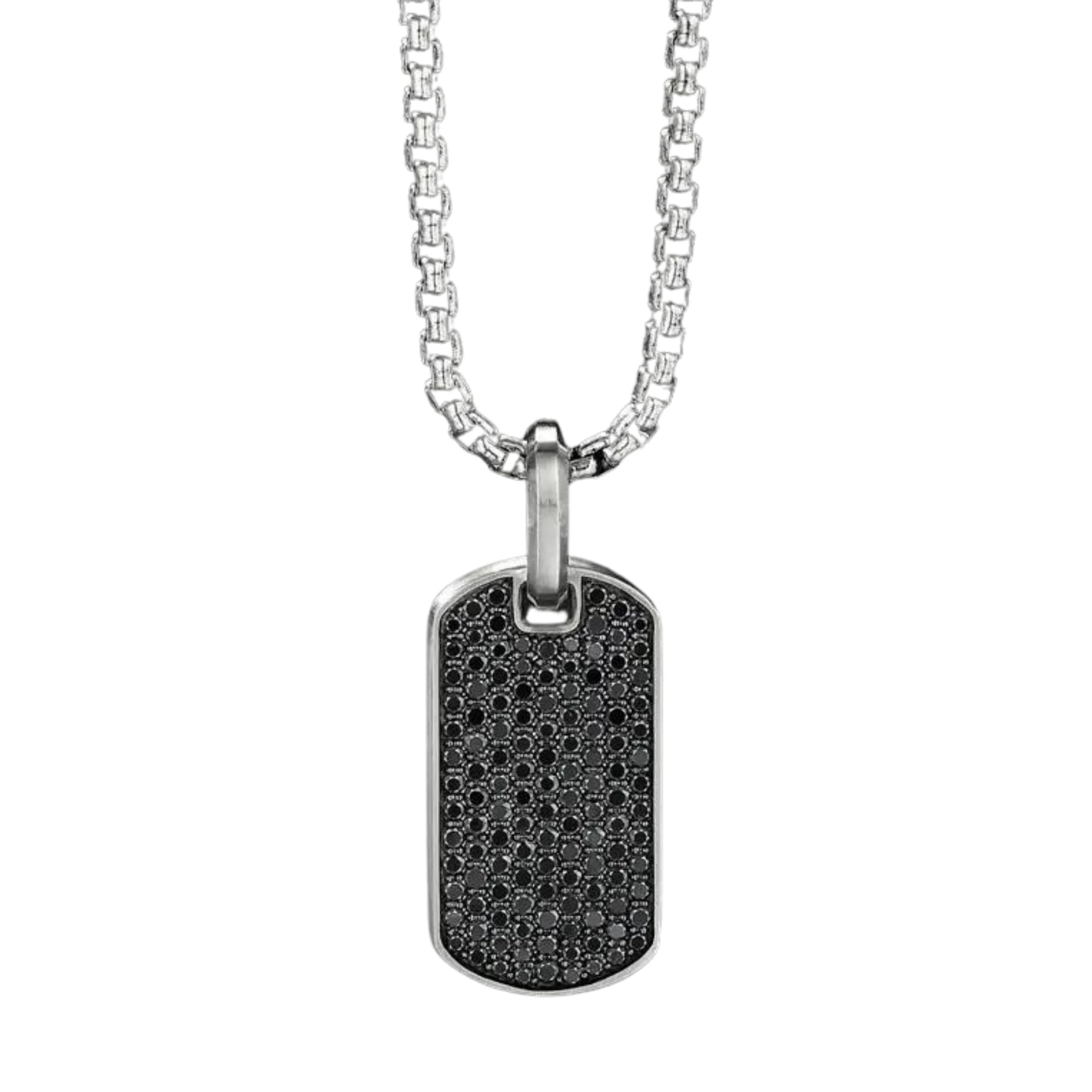 SALTY Alpha Tash Dusty Dog-Tag Neck Chain for Men & Boys | Stainless ...