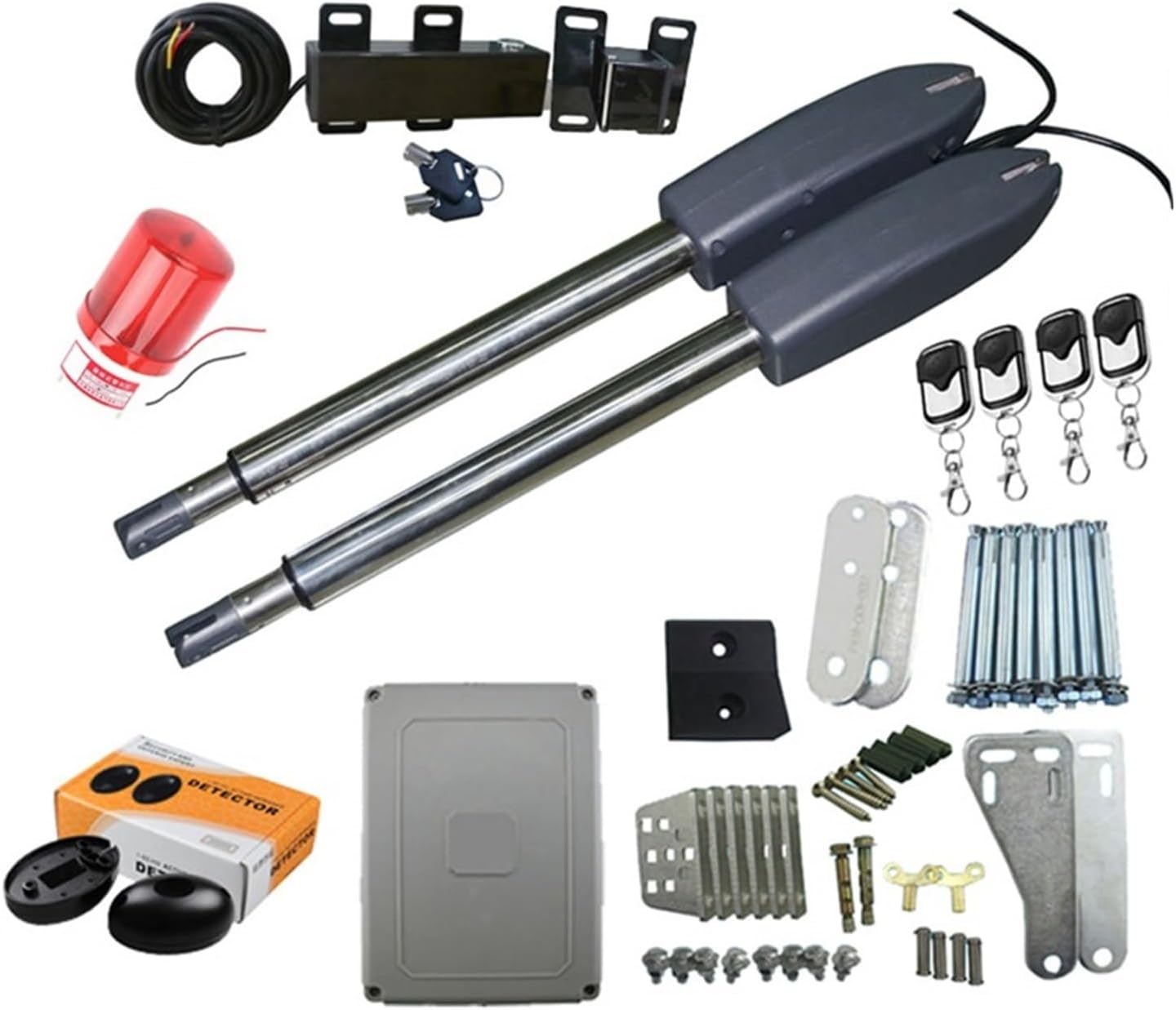 Amazon.com: Gate Opener, AC110/220V Gates/Electric Swing Gate Opener ...