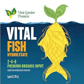 Amazon.com : Vital Garden Supply - Vital Fish Hydrolysate - CDFA ...