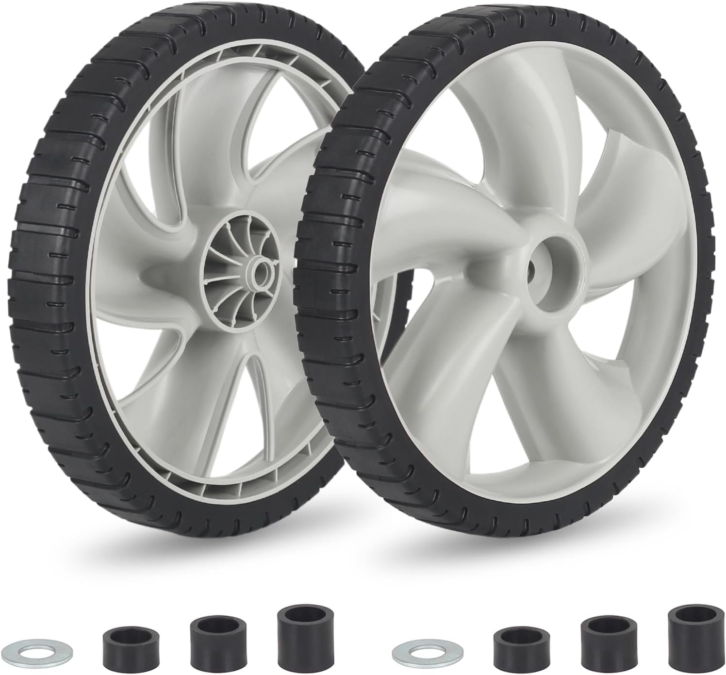 Amazon.com : Maxpower 335112 Plastic Spoked Wheel, 12 Inch (Actual ...