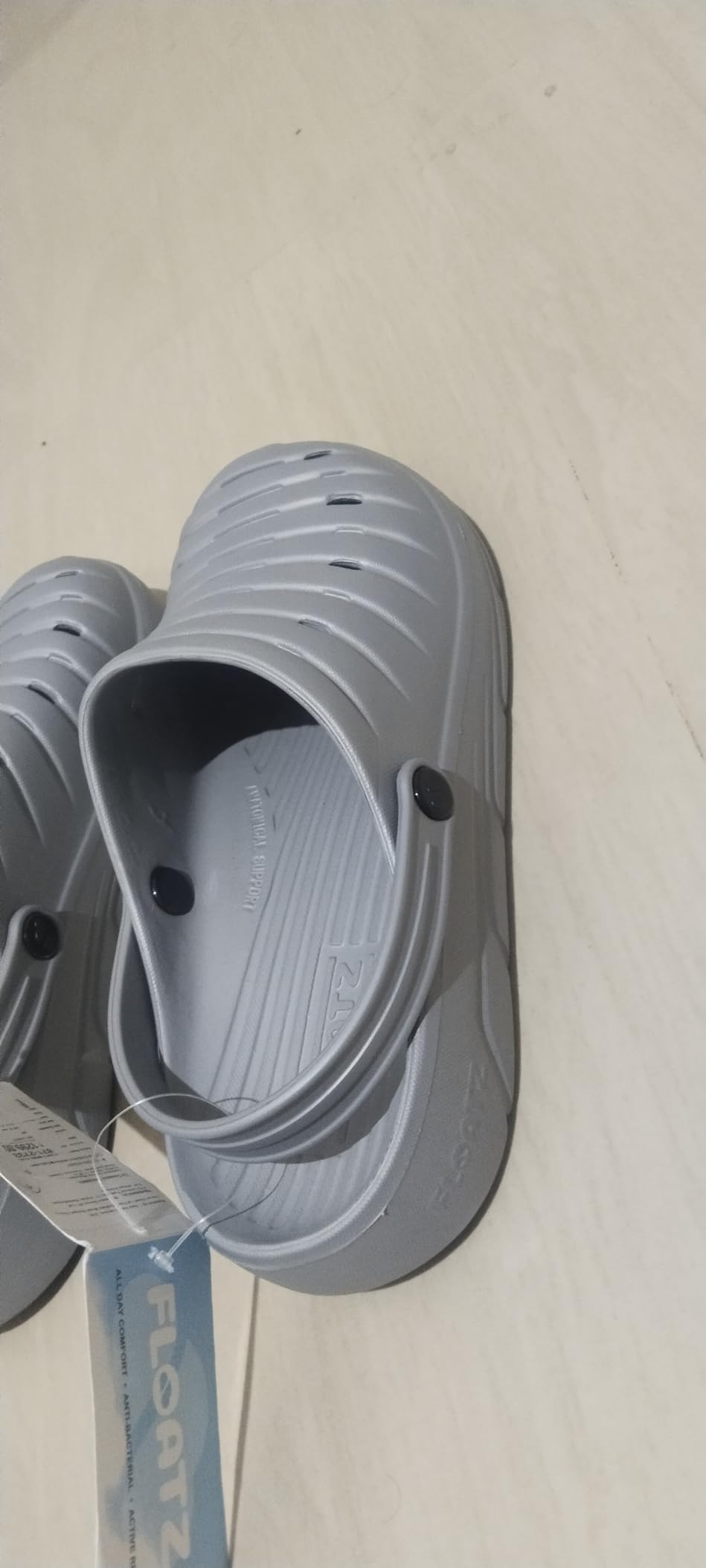 Buy Bata Mens Floatz Mens Clog Clogs, Grey at Amazon.in