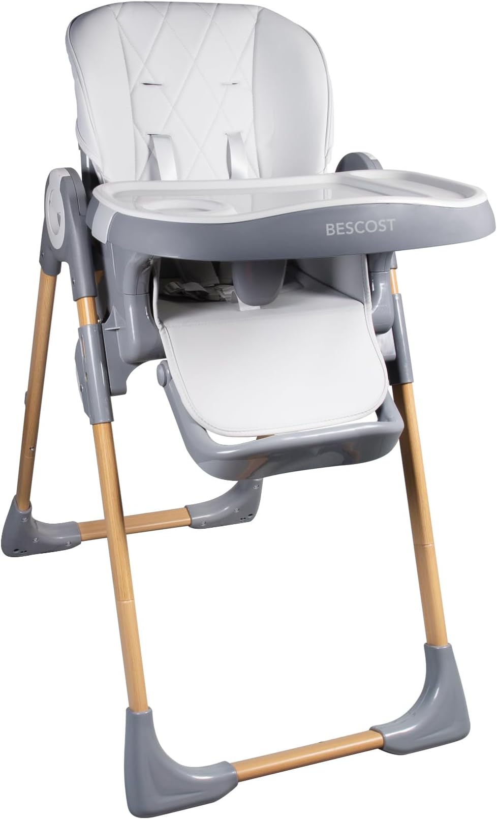 Amazon.com : BESCOST Baby High Chair for Babies & Toddlers, Foldable ...