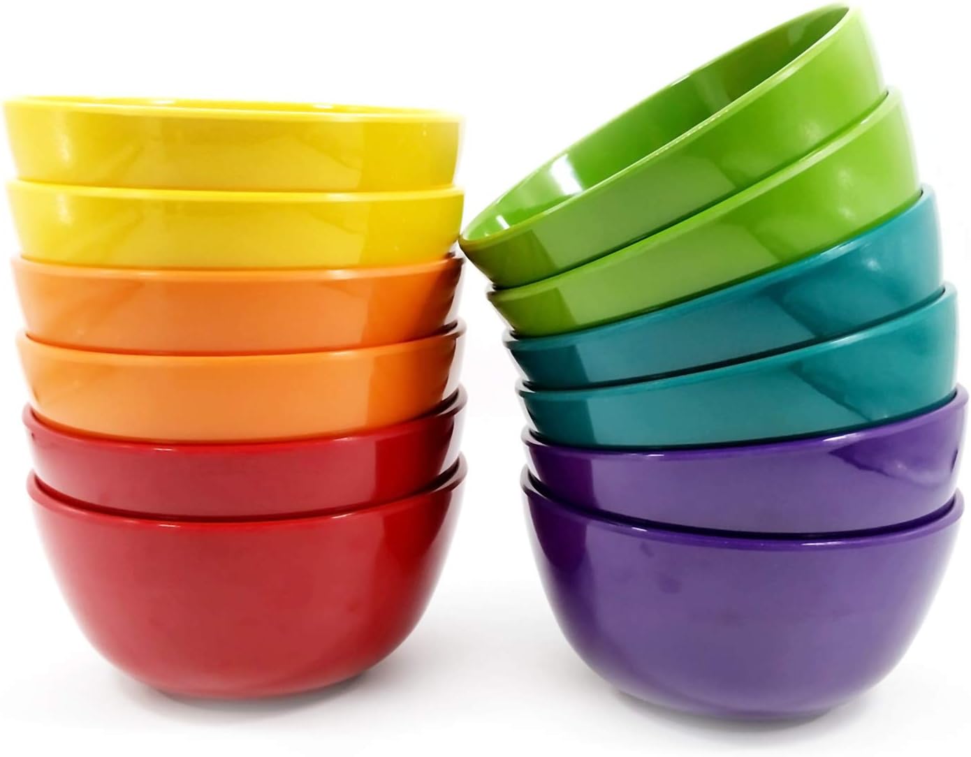 Amazon.com: KX-WARE Melamine Bowls set - 28oz 6inch 100% Melamine ...