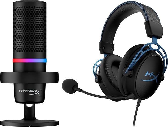 Amazon.com: HyperX Cloud Alpha S Wired 7.1 Surround Sound Gaming Headset for PC, PS5, and PS4 w ...