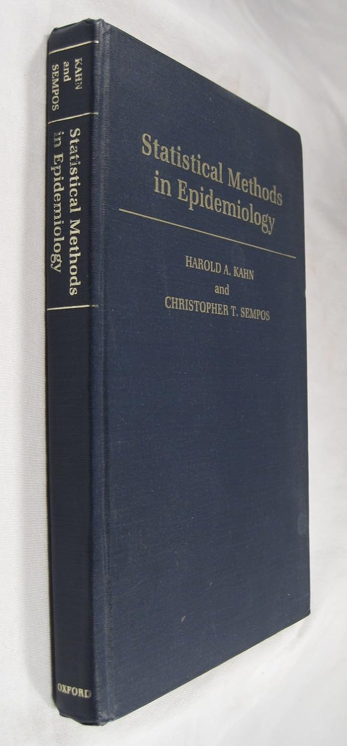 Statistical Methods in Epidemiology (Monographs in Epidemiology and ...