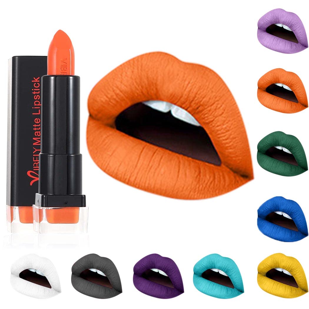 Amazon.com : Kilshye Matte Lipstick Hight Pigment Lipsticks Long ...
