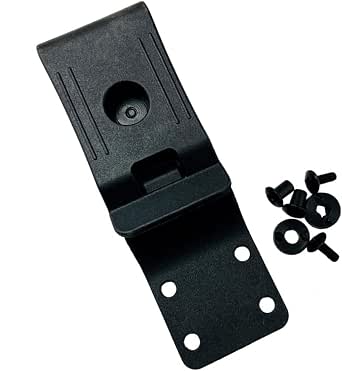 Amazon.com: Black 360-Degree Rotations Swivels Plastic Loop Belt Loop ...