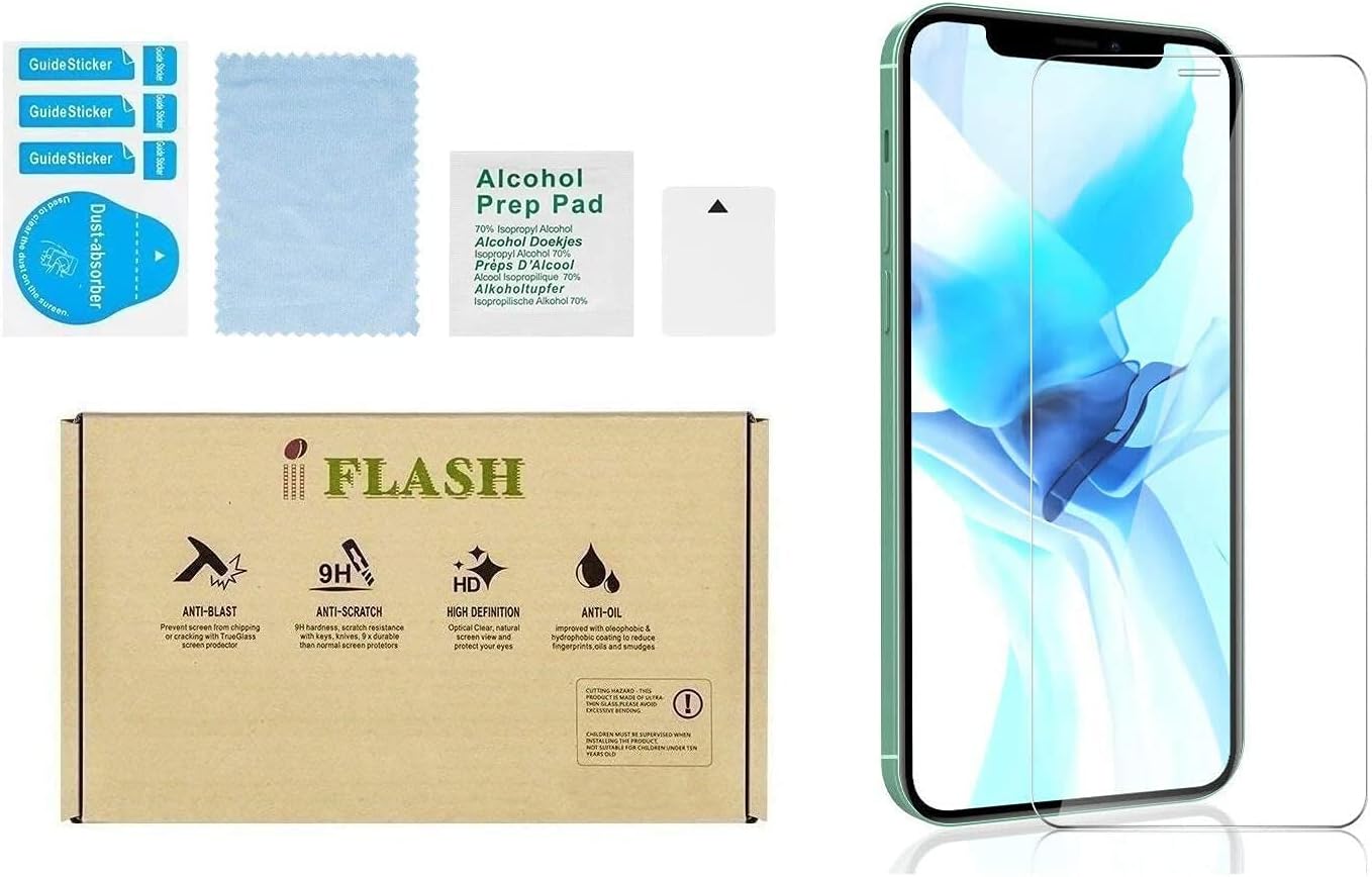 Amazon.com: Ailun Glass Screen Protector for iPhone 12 / iPhone 12 Pro ...