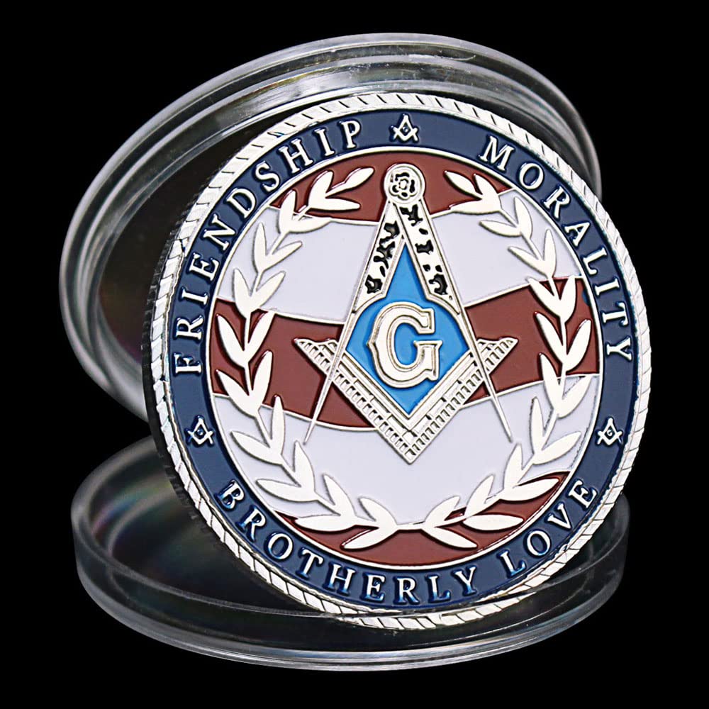 Buy American Masonic Memorabilia Silver Go Challenge Coin Veterans ...