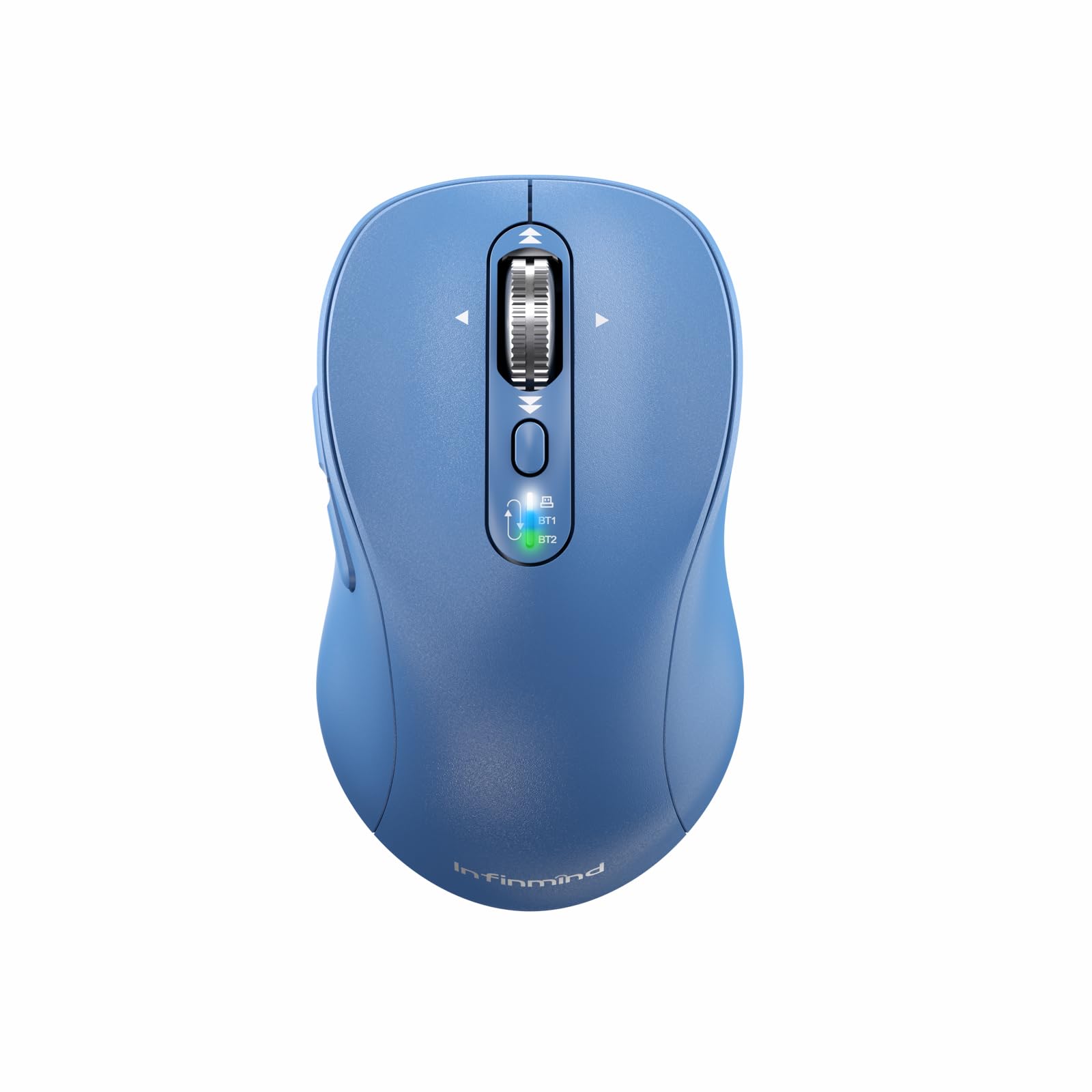 Amazon.com: INFINMIND Wireless Bluetooth Mouse with 4 Way Navigation ...