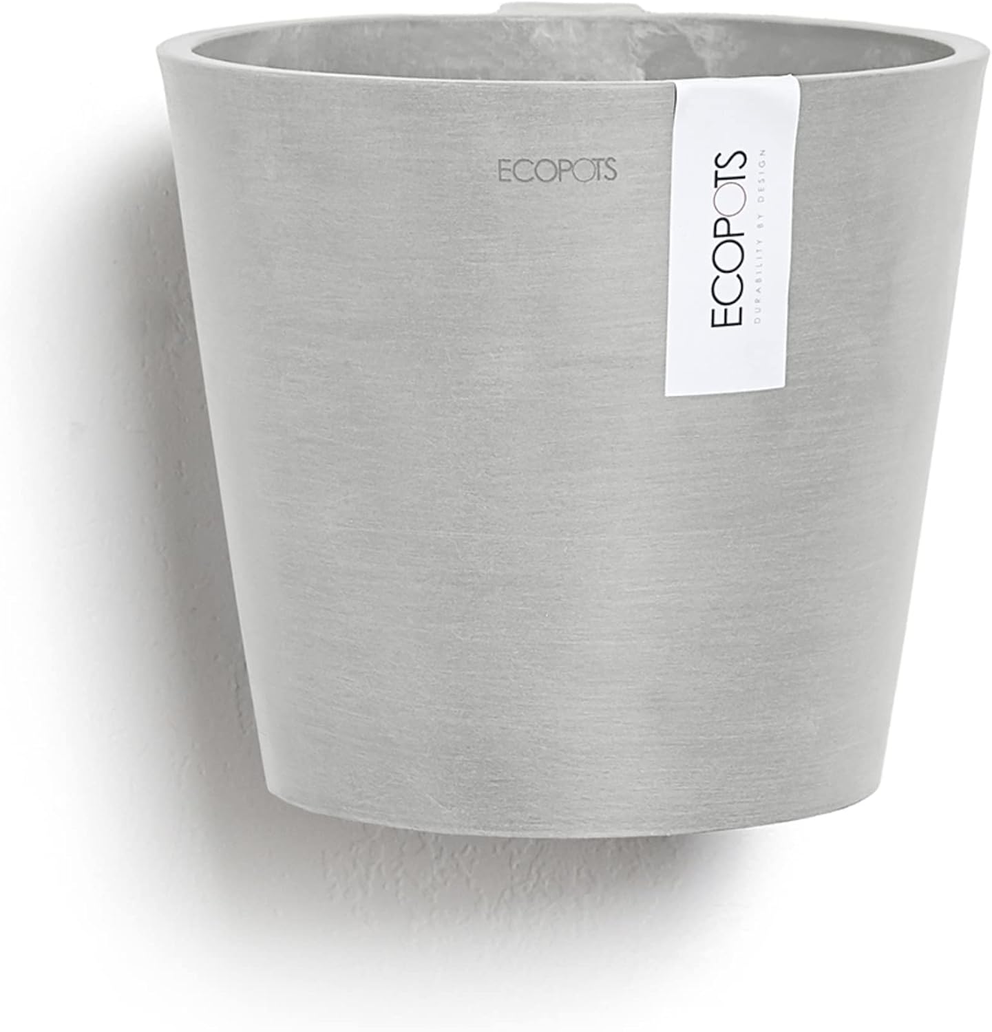 Amazon.com: Ecopots Amsterdam Wall Durable Modern Round Indoor/Outdoor ...