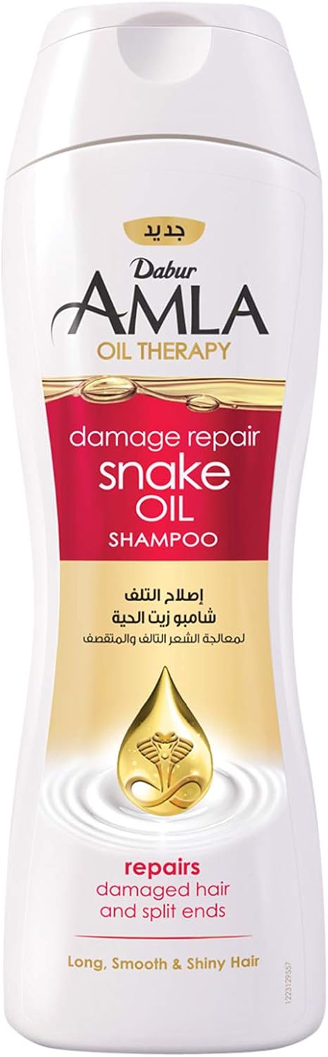 Dabur Amla Damage Repair Snake Oil Shampoo - Long, Smooth Hair - 400 ml ...