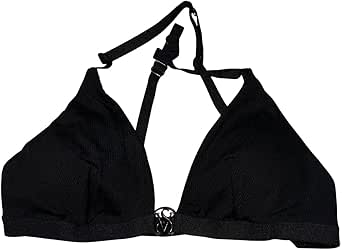 Amazon.com: Victoria's Secret Swim Wild Wanderer Ribbed Triangle Bikini ...
