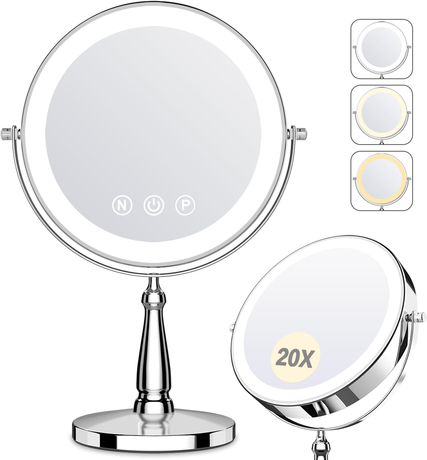 Amazon.com : Conair Tabletop Mount Reflections Double-sided ...