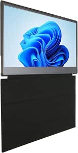 Portable Monitor, 15.6 Inch External Mobile Screen IPS Display for ...