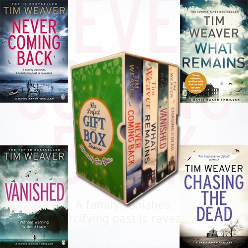 Tim Weaver Collection David Raker Novels 4 Books Bundle Gift Wrapped ...