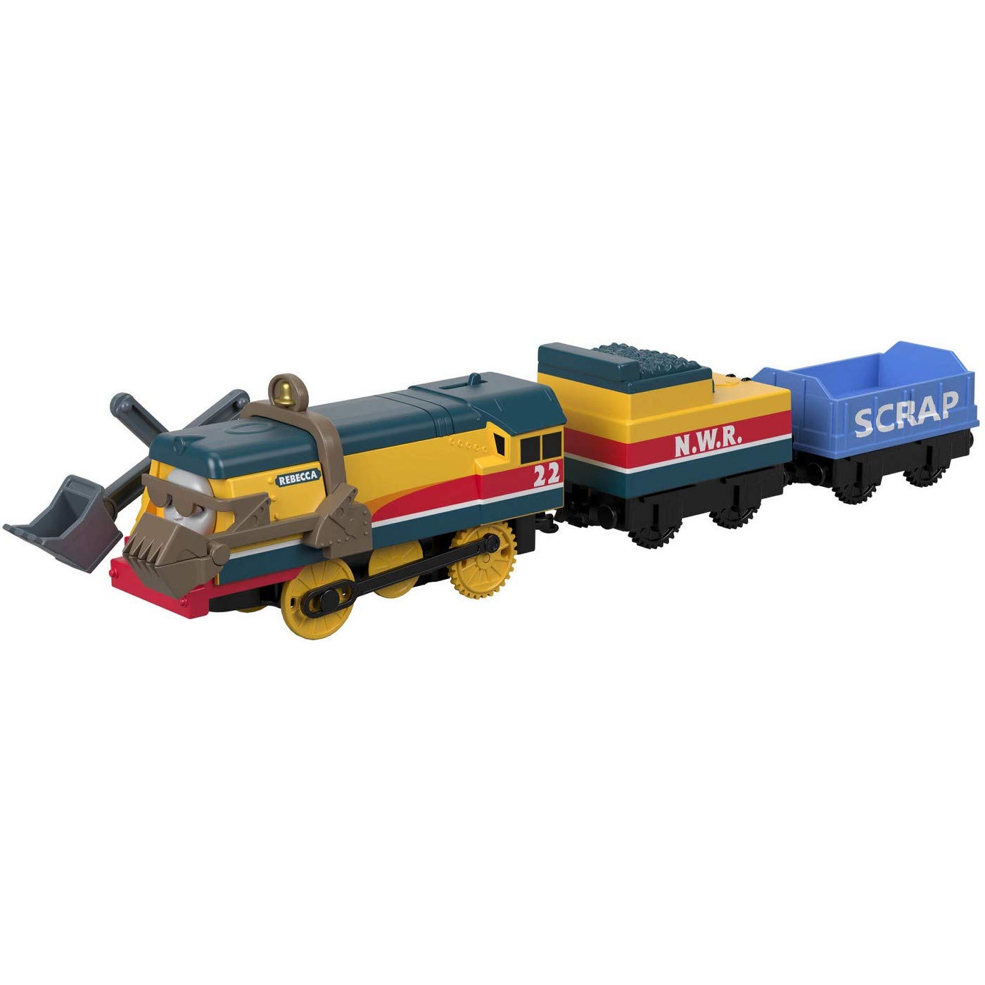 Thomas Friends TrackMaster Motorized Rebecca Model Train Locomotive ...