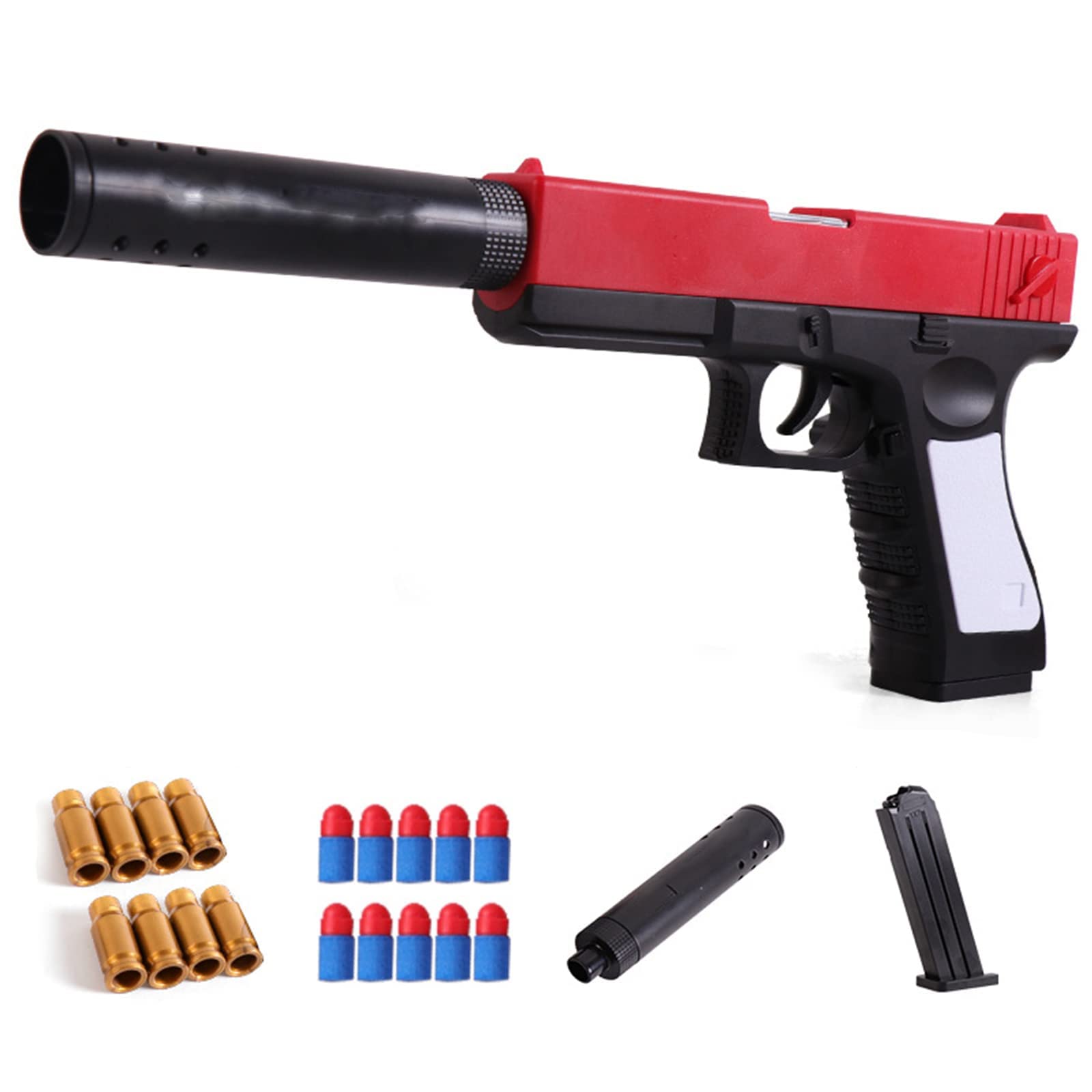 Buy LASD Shell Ejection Soft Bullet Toy ,Toy with Jump Ejectinging ...