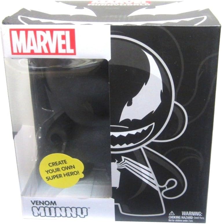 Amazon.com: Kidrobot Marvel Mini Munny: Venom Action Figure : Toys & Games