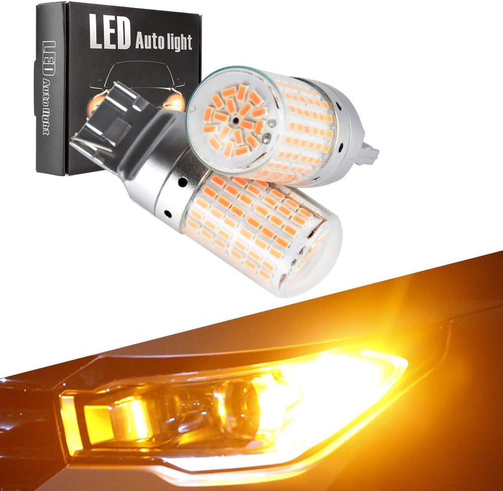 Amazon.com: LASFIT 3157 LED Turn Signal Bulbs, Upgraded Super Bright ...