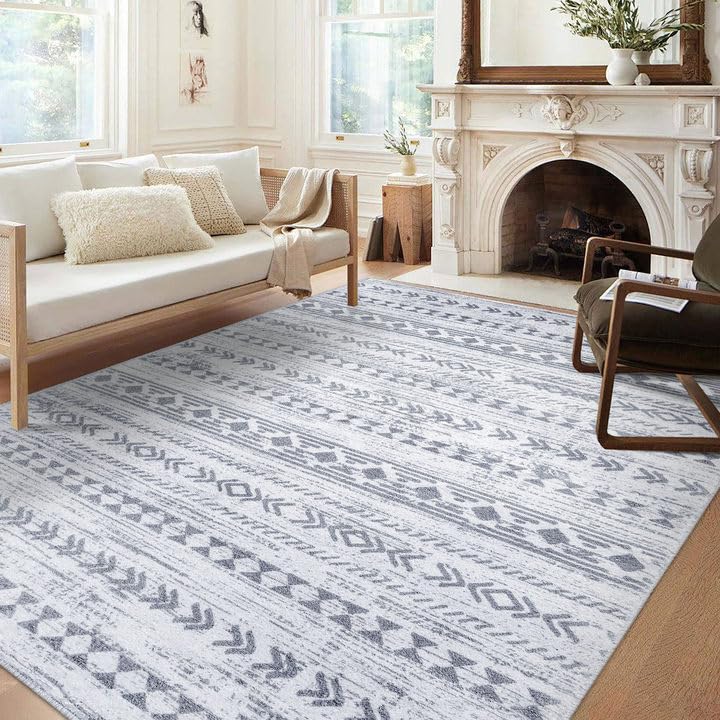 Amazon.com: Alfasoft 8x10 Area Rugs for Living Room, Machine Washable ...