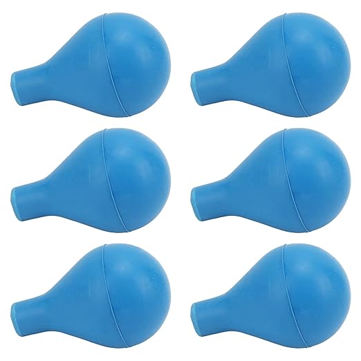 10Pcs Lab Pipet Suction Balls Laboratory Rubber Transfer Bulb Pear ...