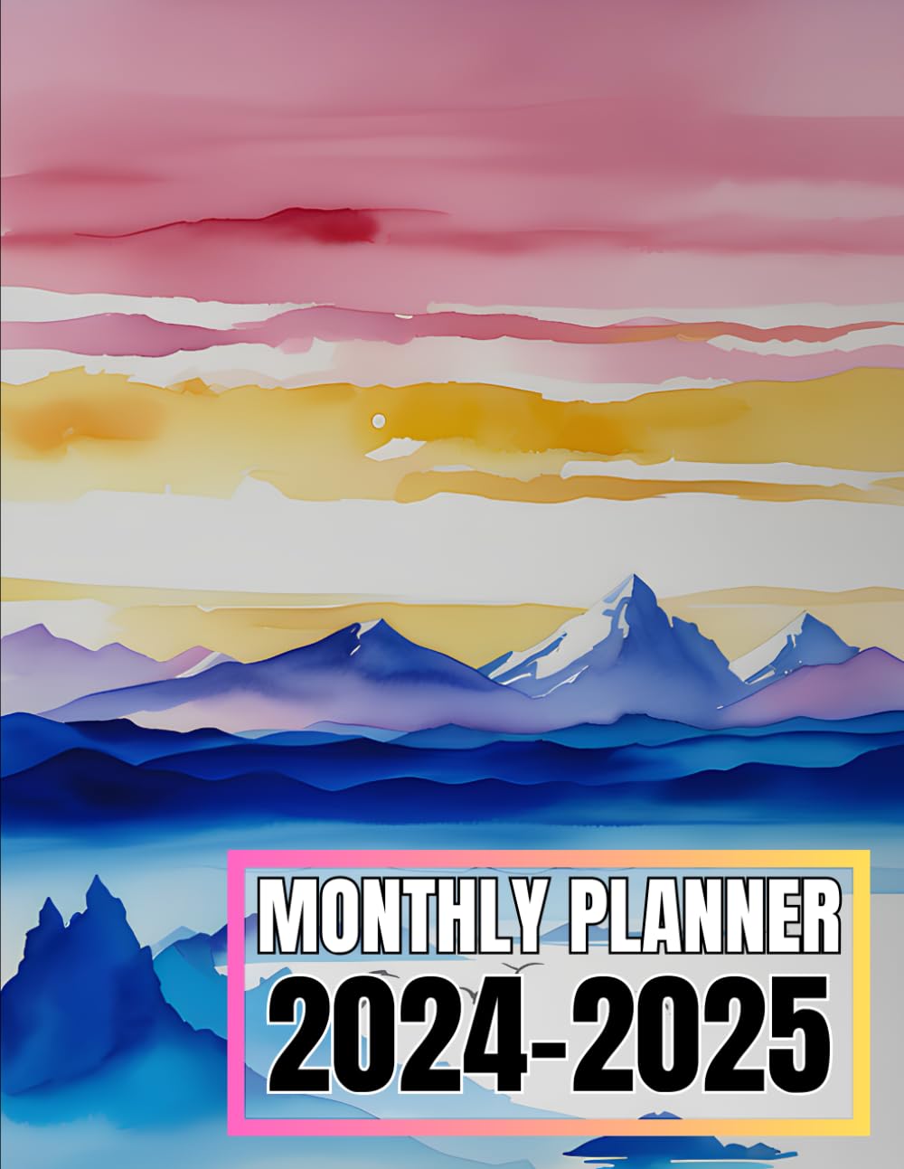 2024-2025 Monthly Planner: Two year planner (January1,2024 to ...