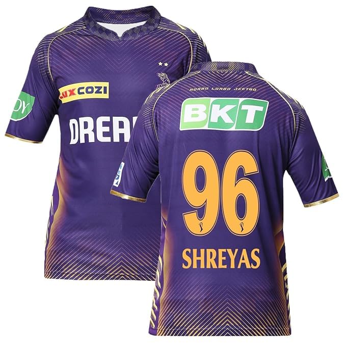 Buy New Shreyas Purple Cricket Jersey 2024-2025 Cricket (Kids and Mens ...