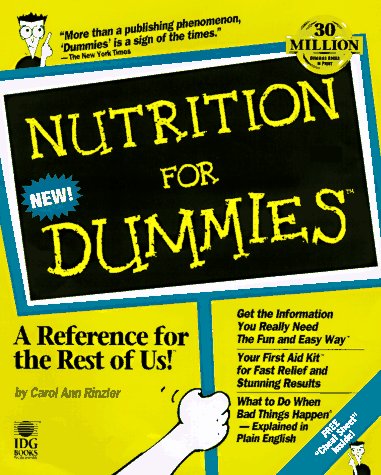 Nutrition for Dummies: Carol Ann Rinzler: 9780764550324: Amazon.com: Books