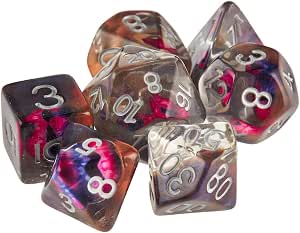 Amazon.com: Set of 7 Different Demon Dice - Great for Fantasy Games ...