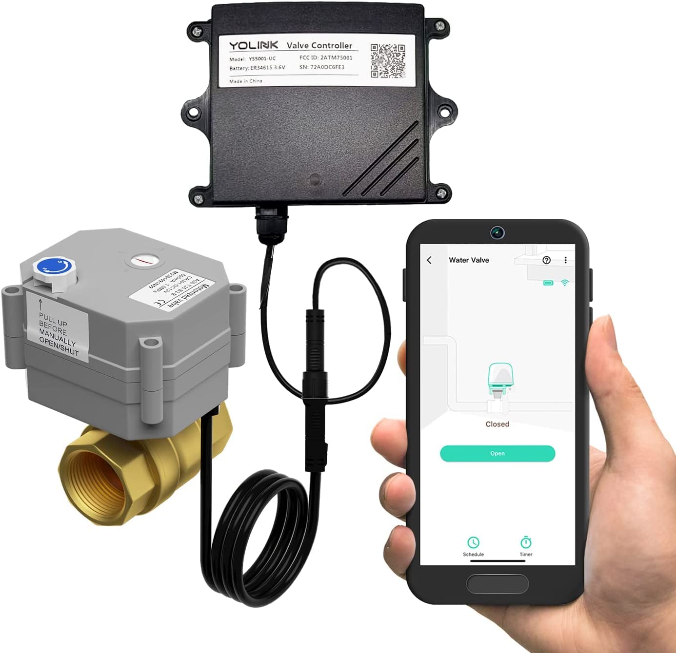 Snapklik.com : YoLink X3 Version Smart Valve Controller