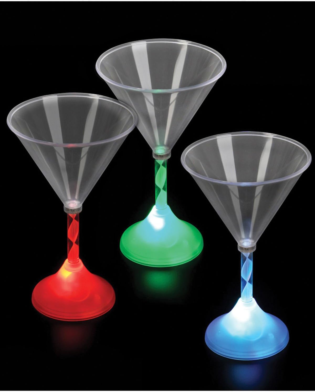 Amazon.com: Rhode Island Novelty Light Up Martini Glass, 6 Ounce : Home ...