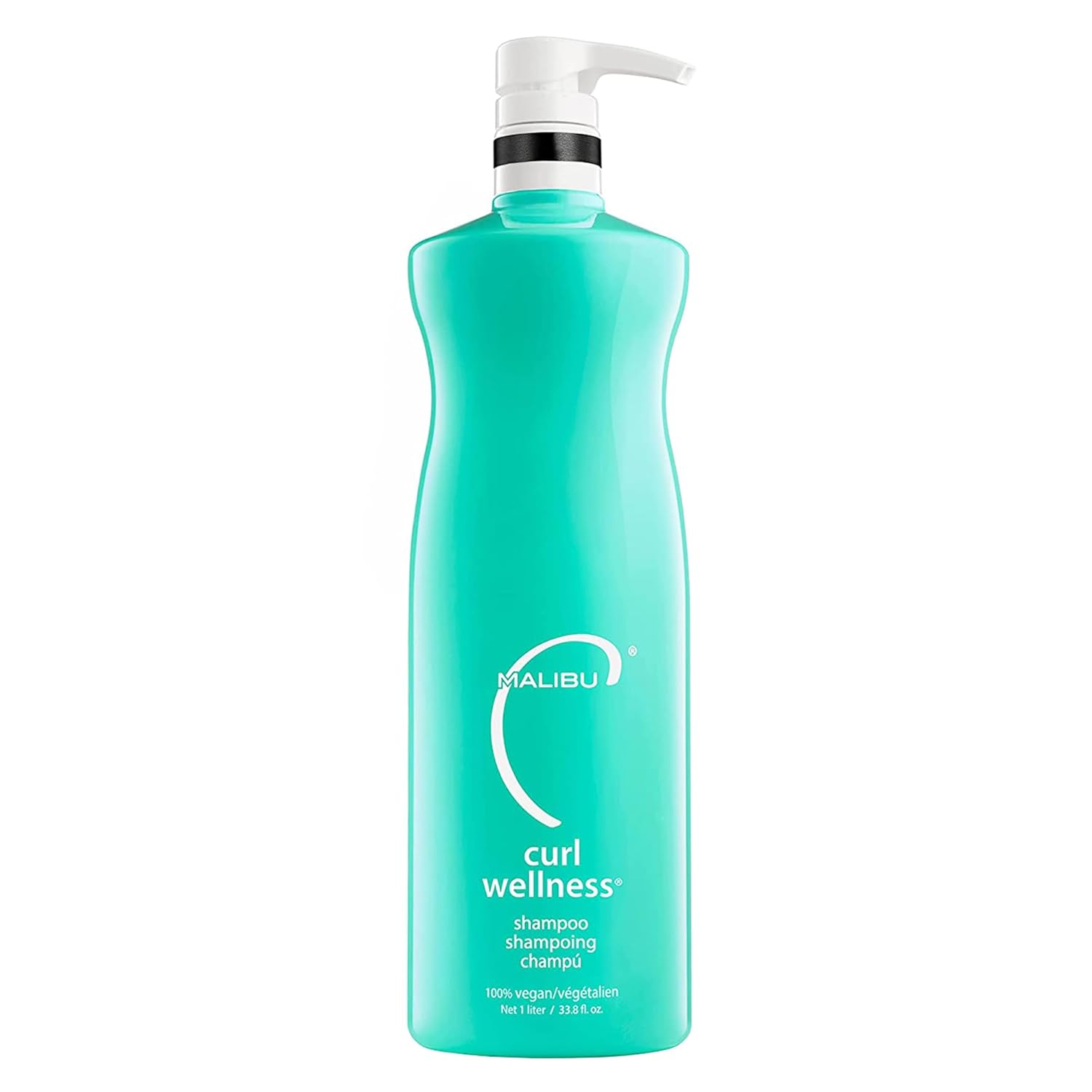 Amazon.com: Malibu C Curl Wellness Shampoo (33.8 oz) - Cleansing ...