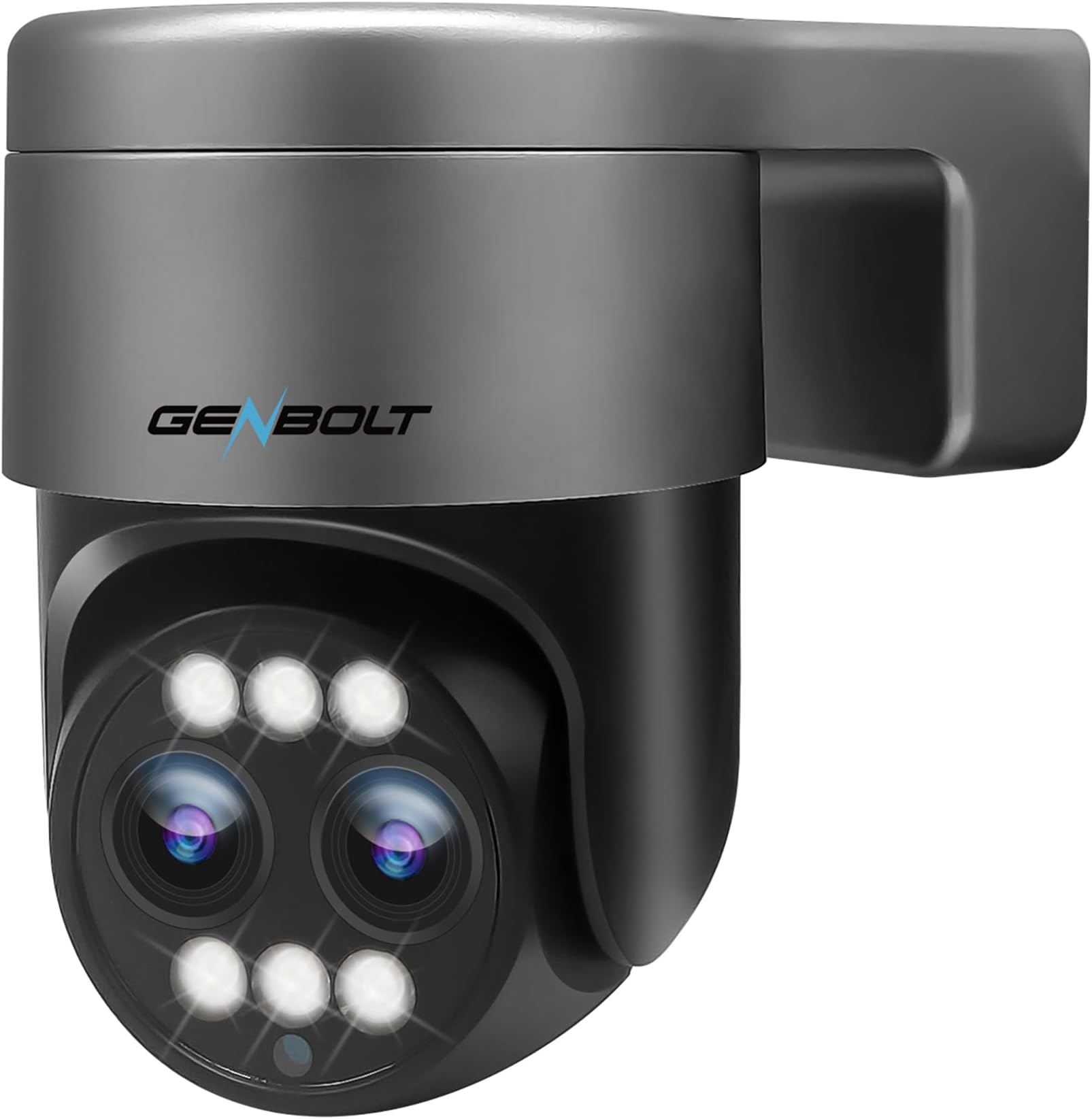 GENBOLT PTZ WiFi Security Camera Outdoor, 2.4/5GHz CCTV Camera with ...