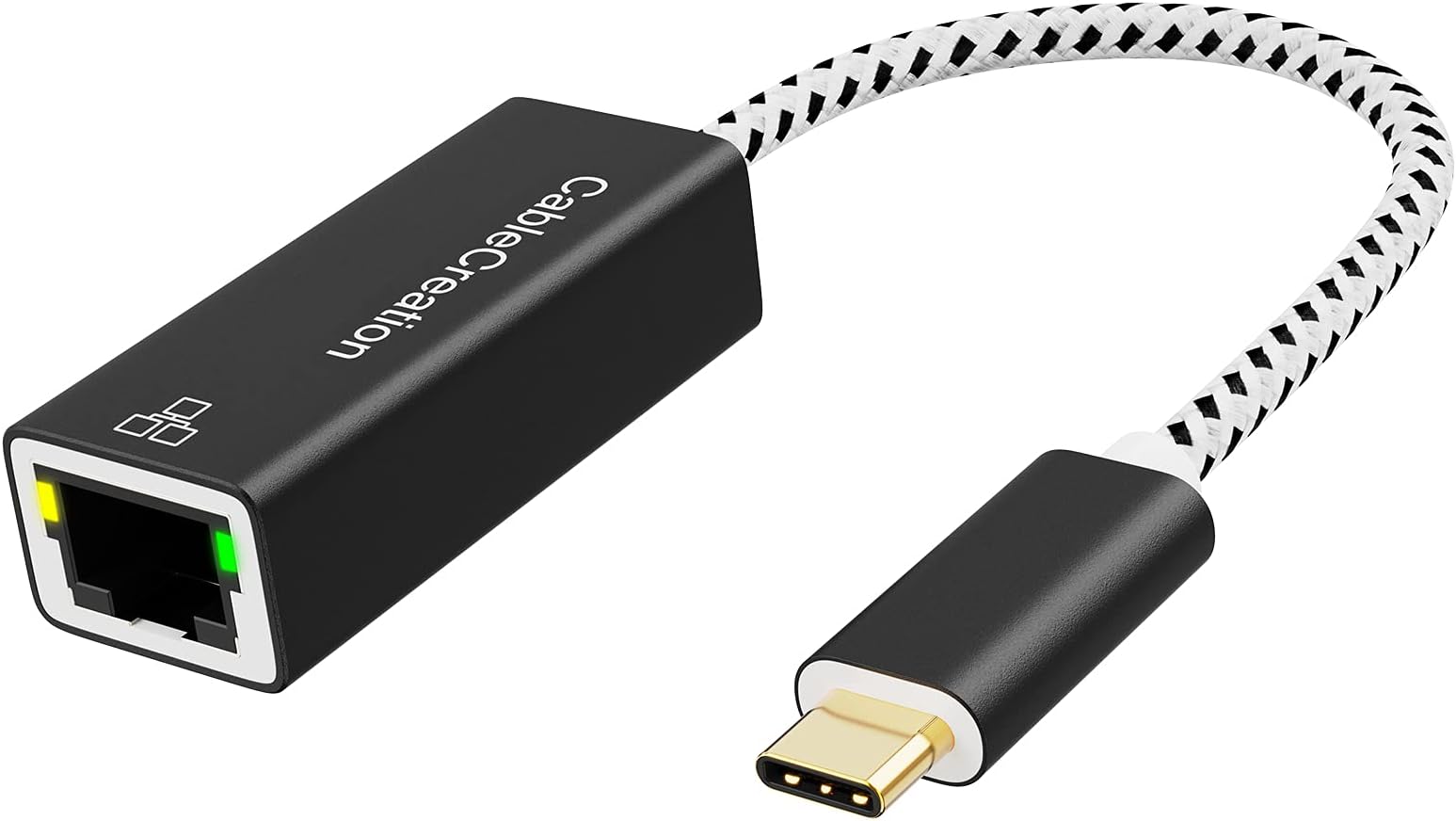Sounce USB-C to Ethernet Adapter USB Type-C (Thunderbolt 3) to 10/100 ...