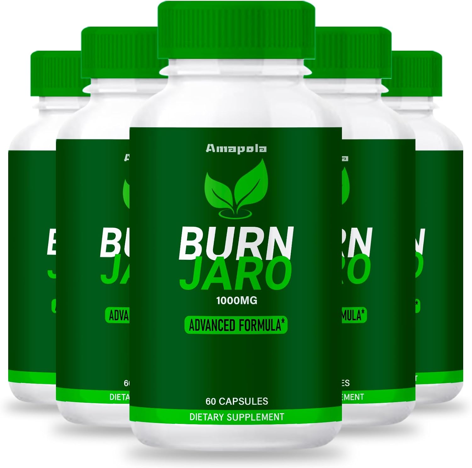 Amazon.com: Burn Jaro - Burn Jaro Advanced Capsules (5 Pack, 300 ...