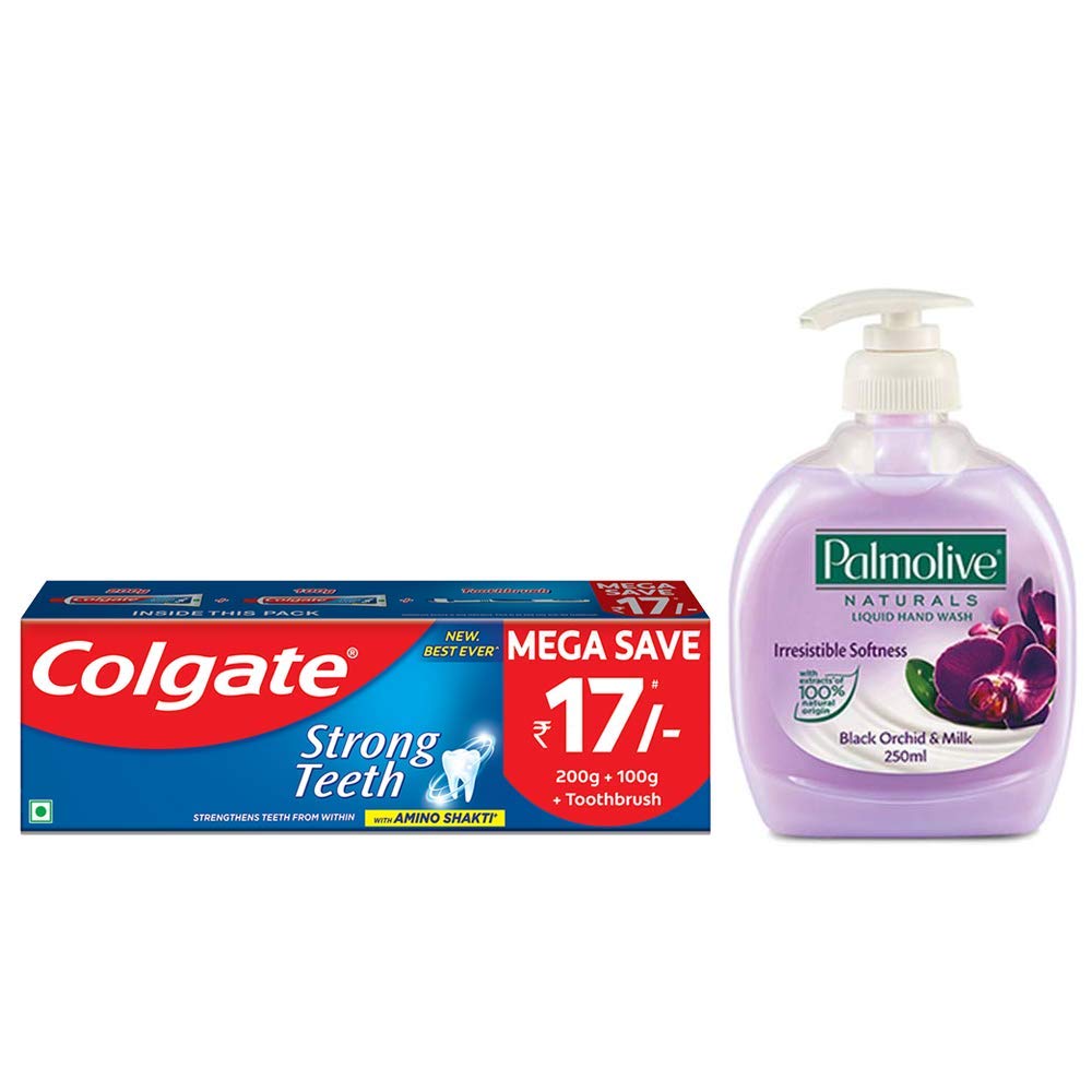 Buy Colgate Strong Teeth Anticavity Toothpaste with Amino Shakti – 300g ...