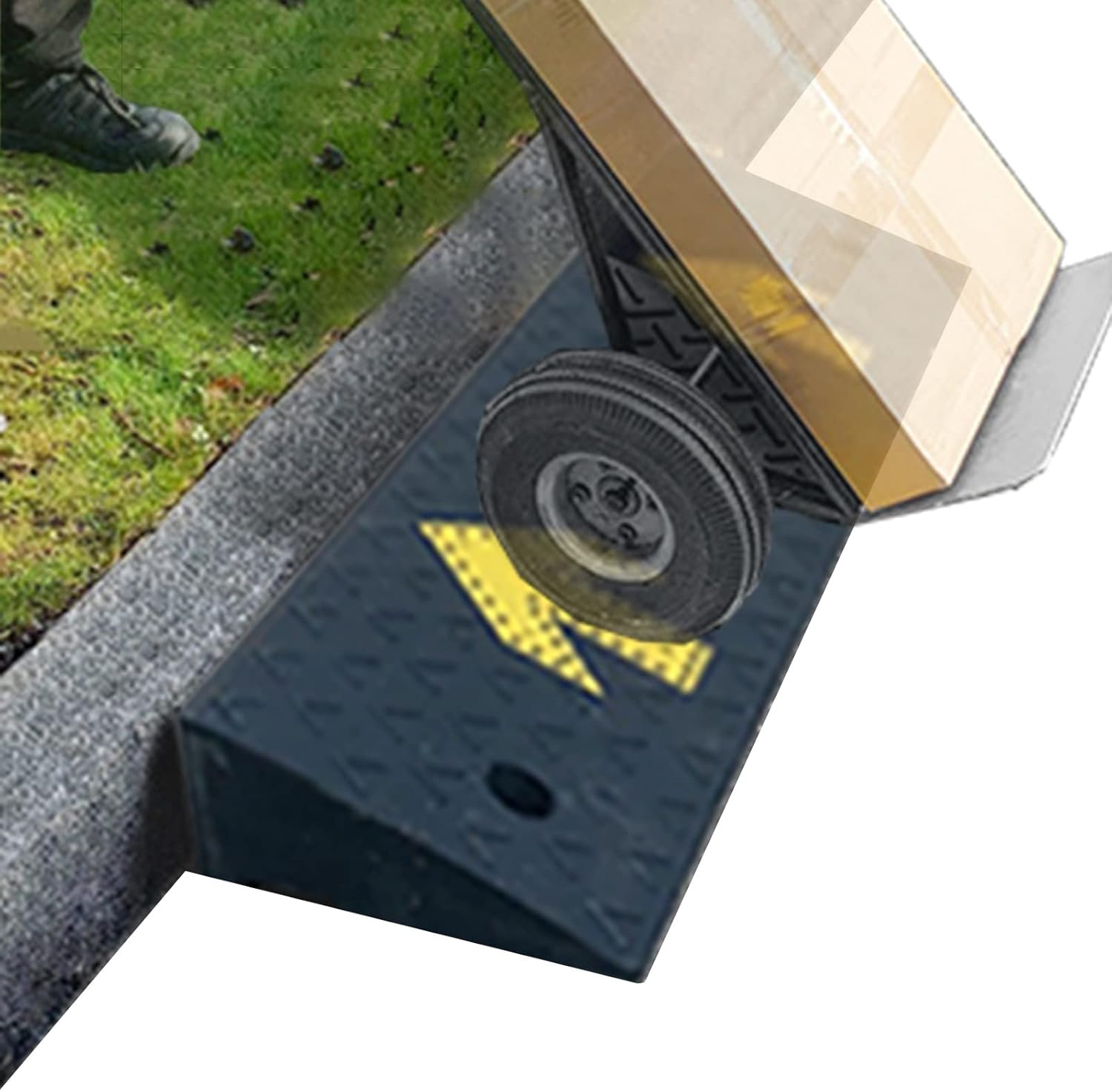 Amazon.com: Kerb Ramp Trailer Wheelchair Threshold Ramps, Non Slip ...