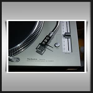 Amazon.com: TECHNICS SL1200 MK5 HUGE A1 CANVAS ART PRINT 90X60CMS 36X24 ...