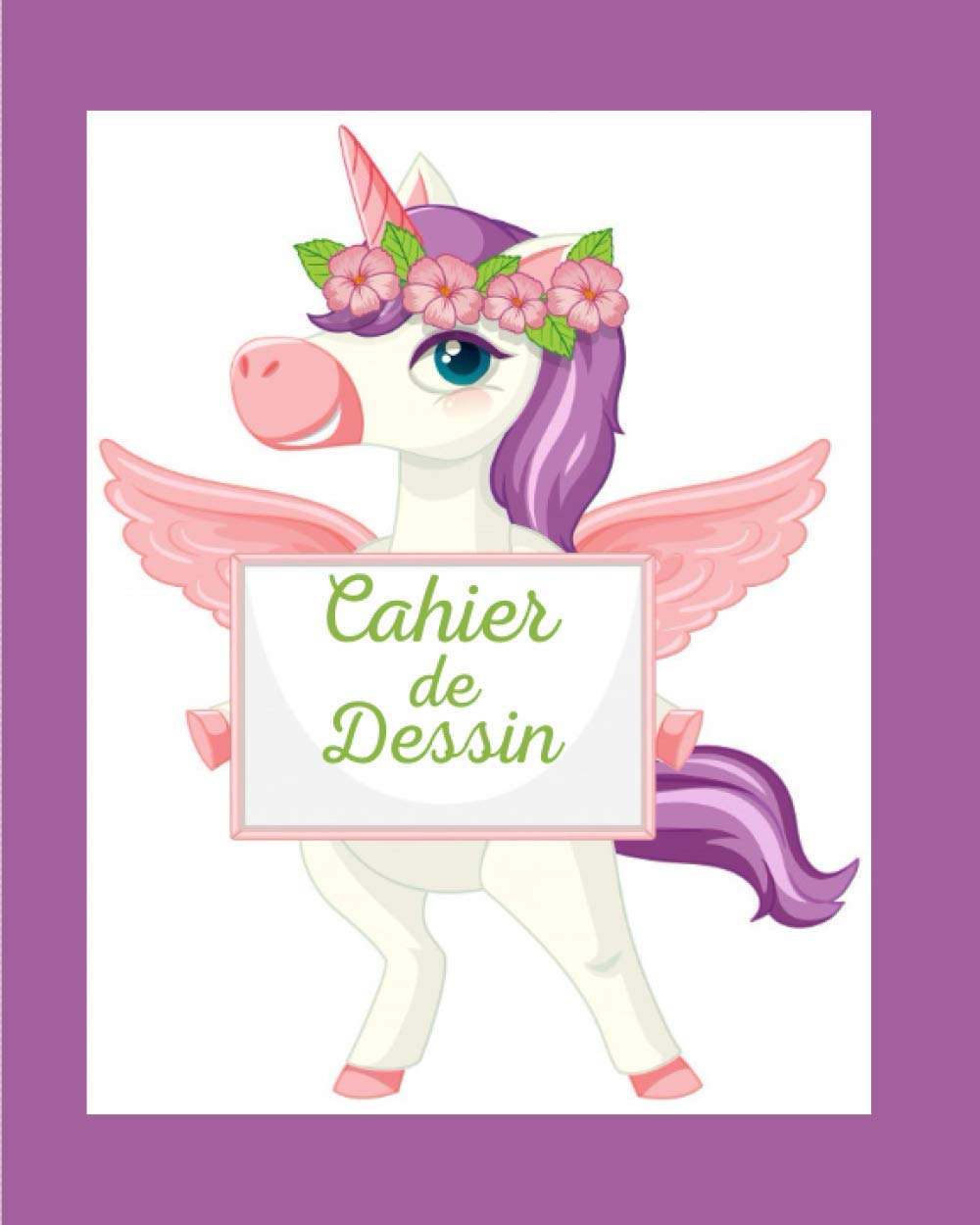 Buy Cahier de Dessin: Grand Carnet de Dessin (proche A4) pour enfants ...