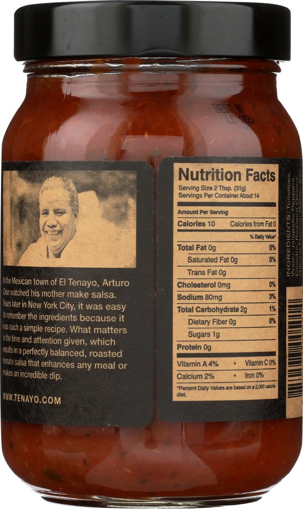 Tenayo, Salsa suave, 16 Oz – Yaxa Colombia