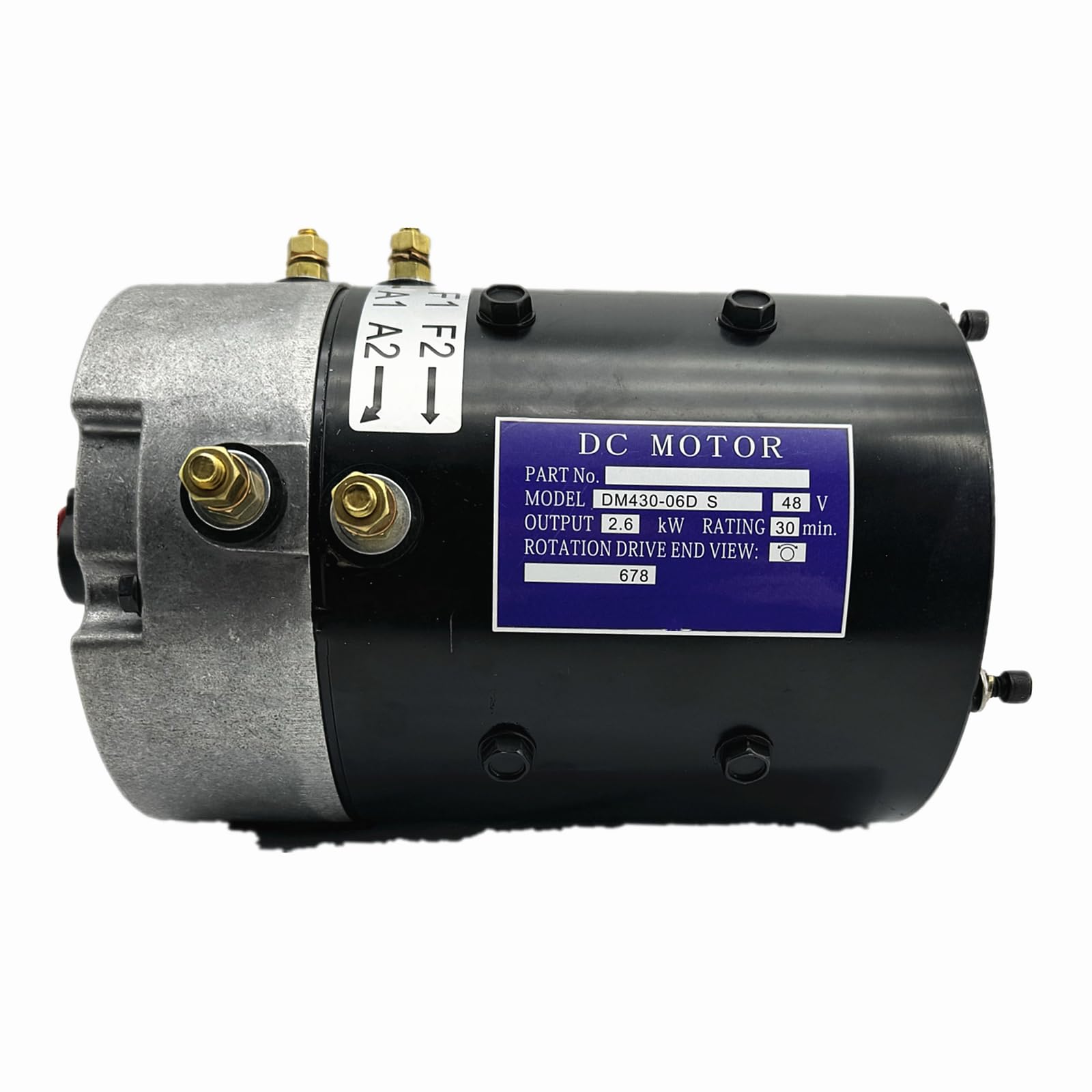 Amazon.com: DC Motor 48V 2.6KW 3.5HP DM430 For Yamaha Hitachi Golf ...