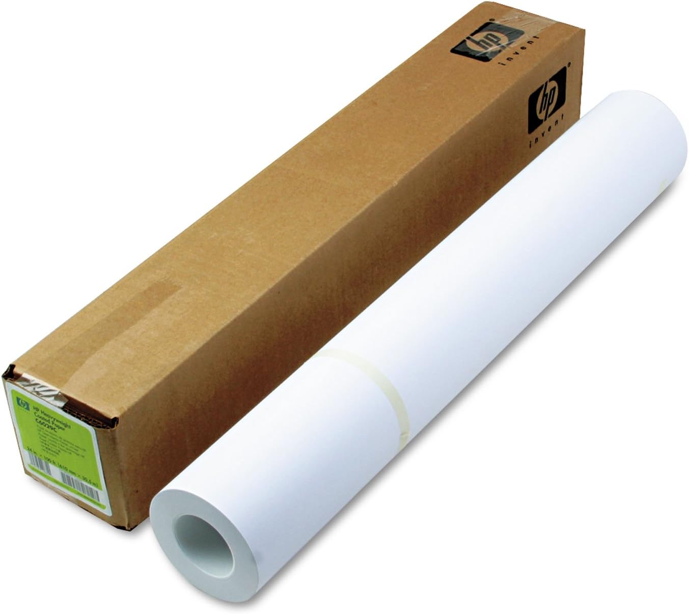 Amazon.com : HP Designjet Inkjet Large Format Paper, 6.6 Mil, 24" X 100 ...