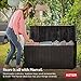 Amazon.com : Keter Marvel Plus 71 Gallon Resin Outdoor Box for Patio ...