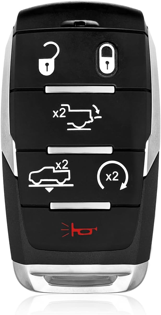 Amazon.com: Aichiyu Smart Remote Key Fob Replacement for Ram 1500 2019 ...